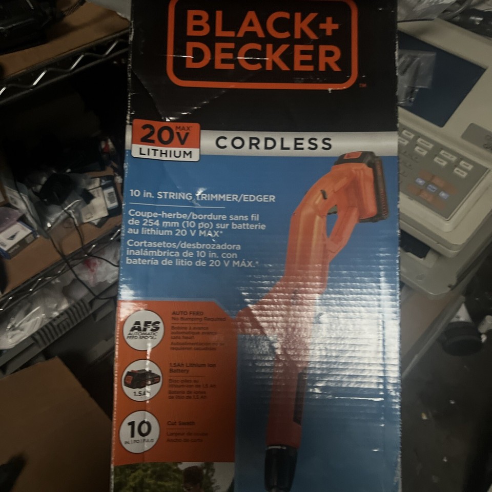 BLACK+DECKER 20V MAX* Edger -LST201 | eBay