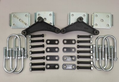 Trailer replace kit for 7k 7,000 tandem equalizers shackles bolts 3500 ...