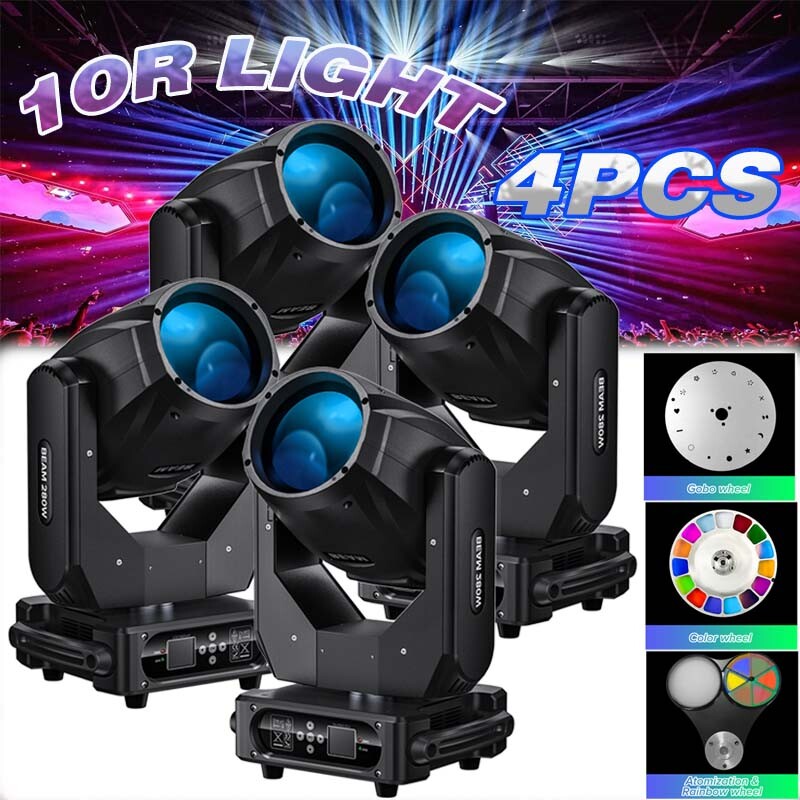 10R 280W Beam Moving Head Light Prism Gobo DJ Stage Spot Lighting DJ ...