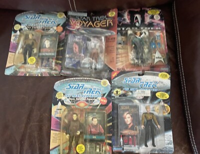 star trek next generation action figures lot of 5 | eBay