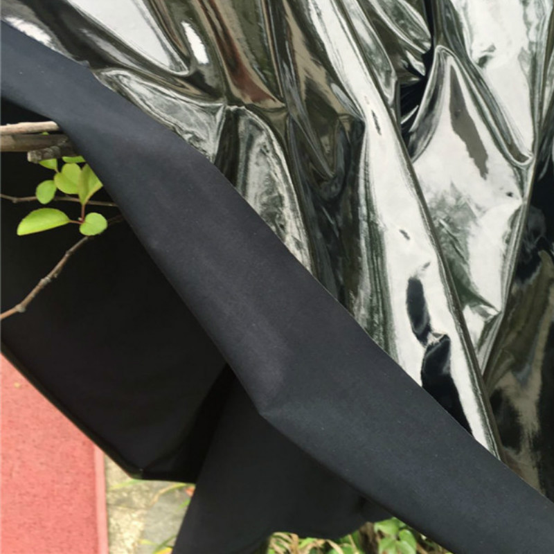 Shiny Glossy PVC Leather Fabric Soft Stretch Mirror Vinyl PU Costume ...