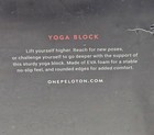 Peloton Yoga Block 4x6x9 Foam Rubber New Factory Sealed | eBay