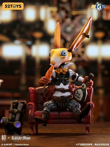 52Toys BeastBox Steampunk Rabbit Action Figure Model Doll Toys ...