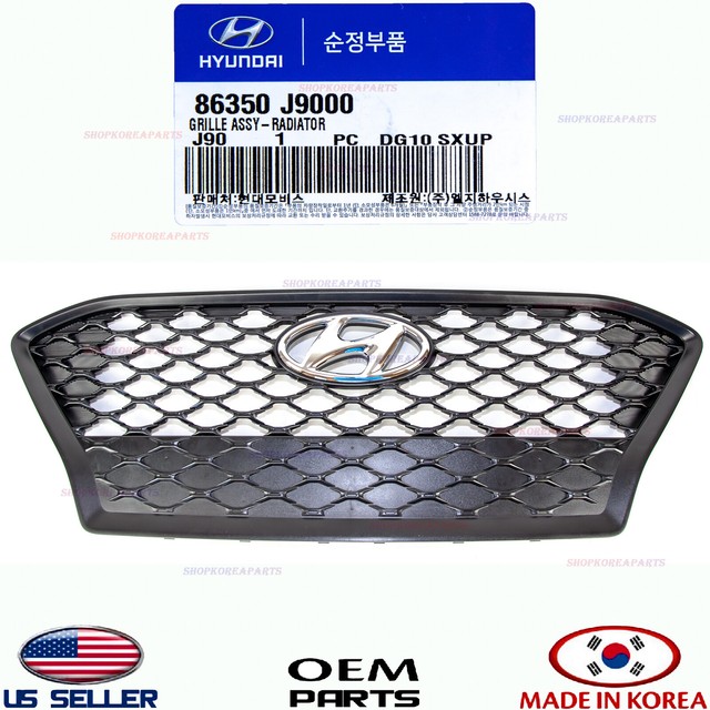 OEM Genuine 86350J9000 Front Hood Radiator Grille for Hyundai 2018 ...
