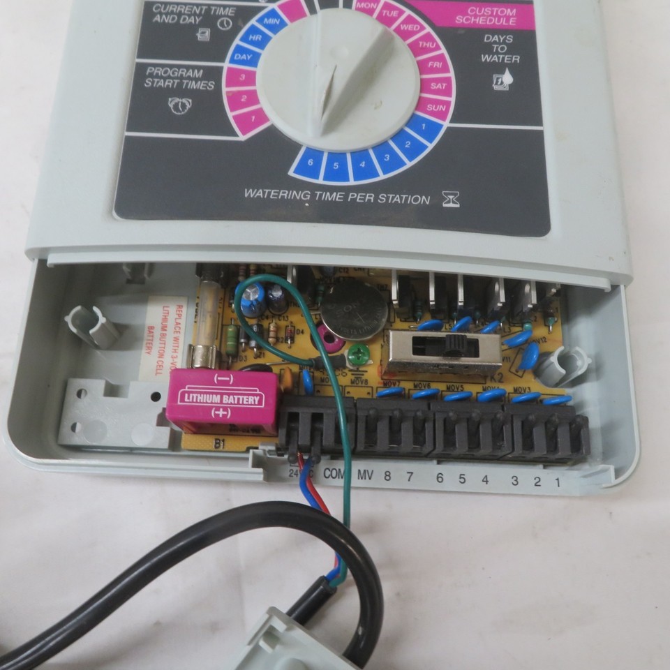 Rain Bird ESP-6TM 6 Zone Sprinkler Timer Controller | eBay