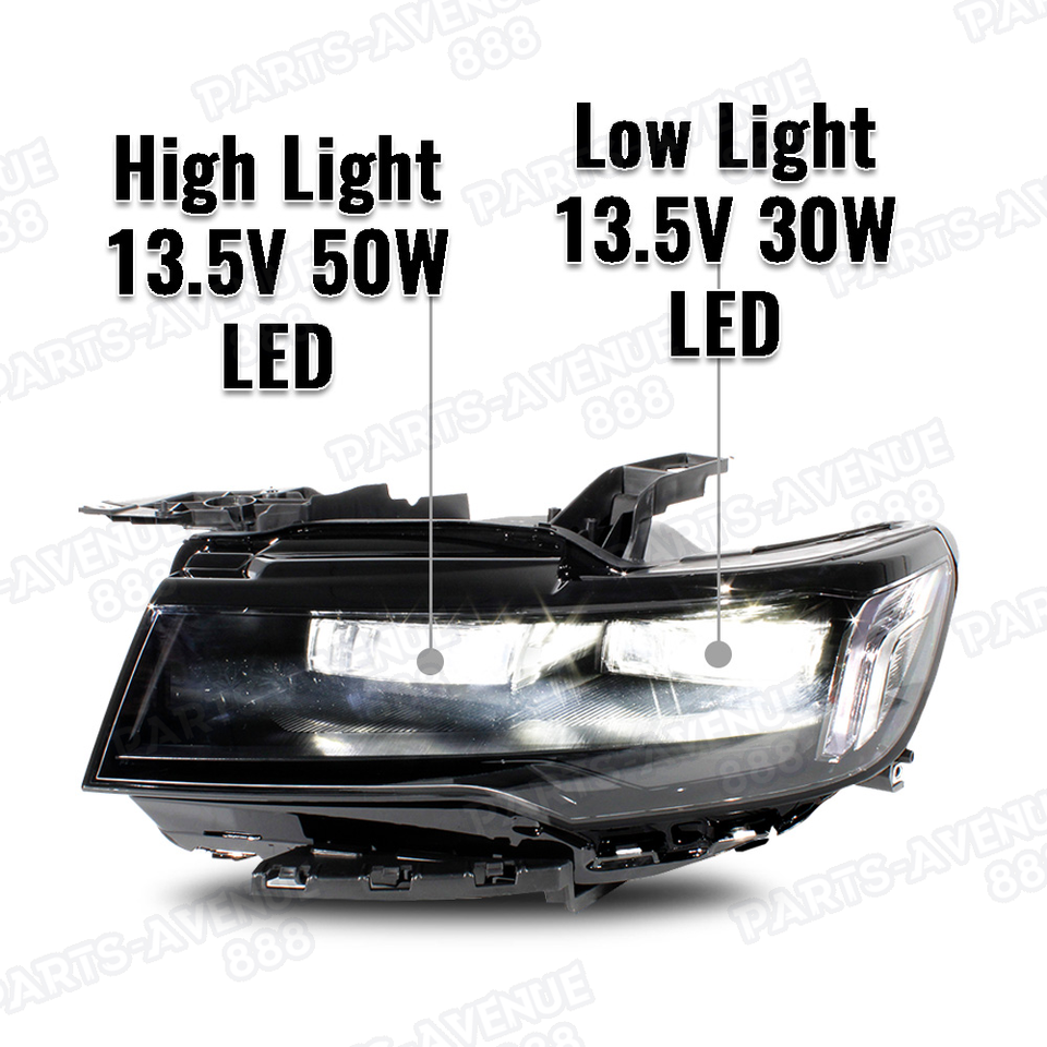 For 2021-2024 Cadillac Escalade Left Driver Headlight Full LED Lamp ...