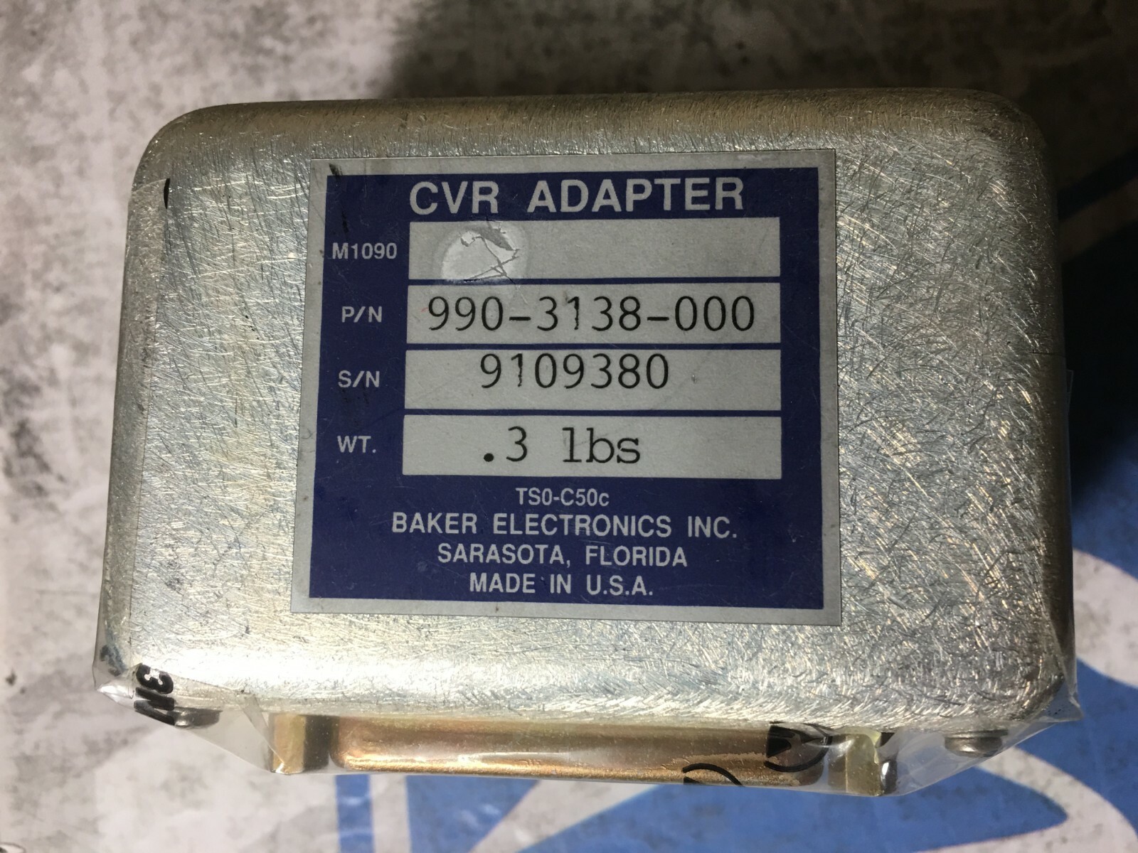 CVR Adapter 990-3138-000 Removed Working | eBay