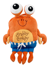 Grabby Crabby Plush Crab Shaped Backpack Oak Patch Gifts 12" Kids ...