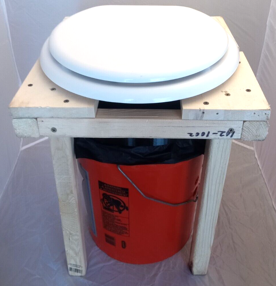 Urine Diverter for 5 Gallon Bucket Composting Toilet: In-Bucket ...