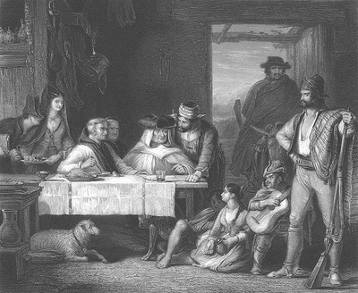 SPAIN GUERILLA SOLDIERS FREEDOM FIGHTERS PENINSULAR WAR 1859 Art Print ...