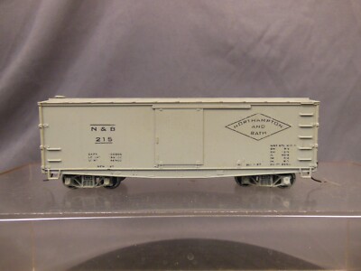 HO SCALE NORTHAMPTON & BATH N&B 215 36' BOX CAR | eBay