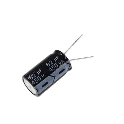 1pcs 82uF 450V 82MFD 450Volt 18*30mm Aluminum Electrolytic Capacitor ...