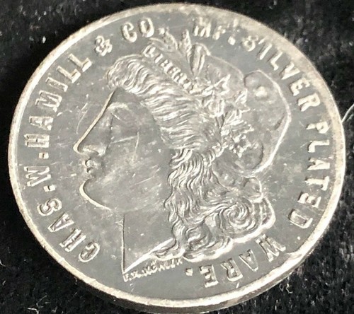 1880 U.S. MERCHANT TOKEN- 150TH ANNIVERSARY CHAS. W. HAMILL | eBay