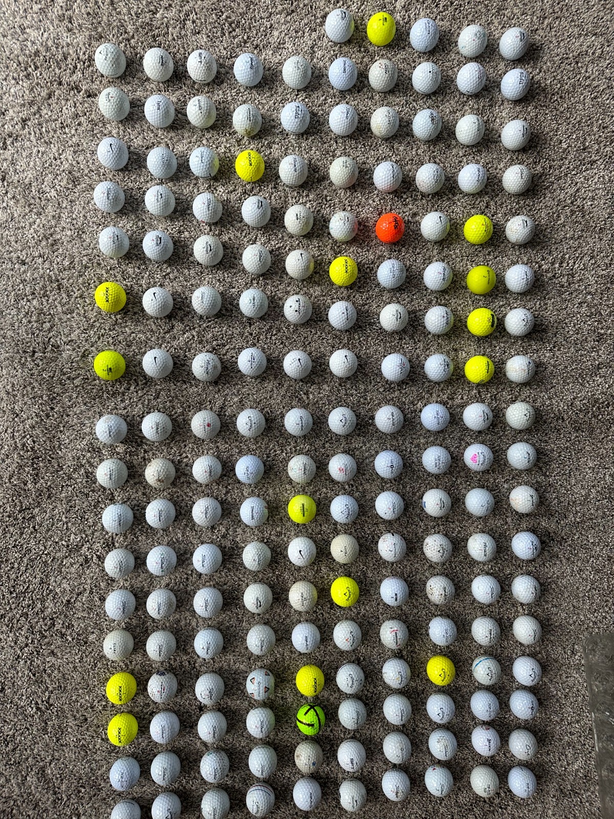 175 Miscellaneous Practice Range Shag Golf Balls Multiple Brands | eBay