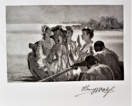 HENRY WOLF Original Pencil SIGNED Wood Engraving on Tissue HOWARD ...