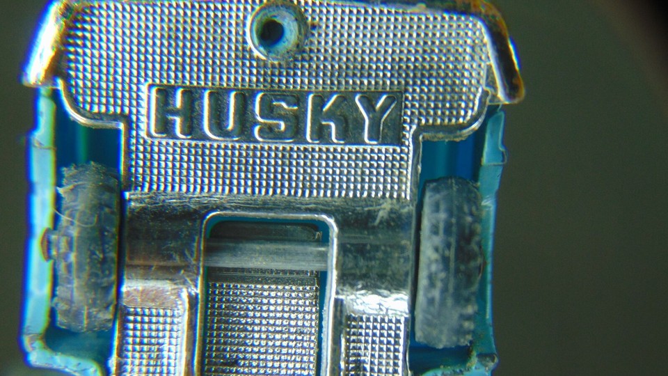 VINTAGE HUSKY S & D REFUSE VAN BLUE AND SILVER MADE IN GT BRITAIN | eBay