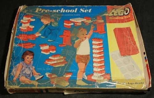 1964 Lego Pre-School Set #041 In Original Box - Complete | eBay