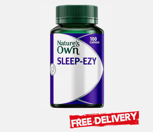 Nature's Own Sleep Ezy Calms Nerves Herbal Relieves Sleeplessness 100 ...
