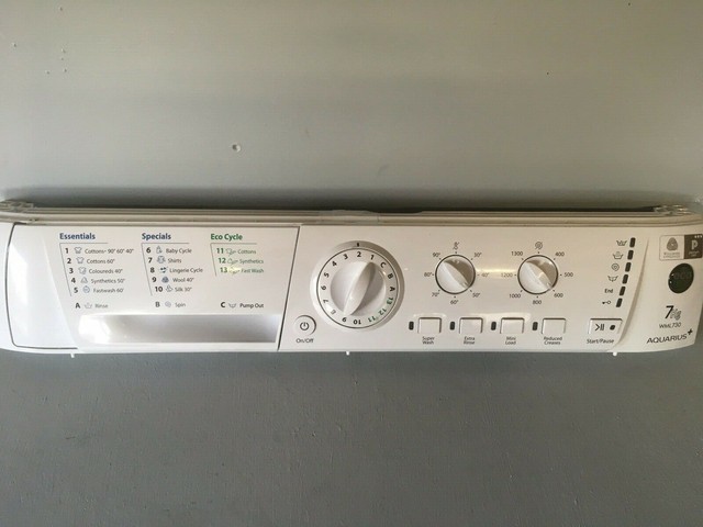 Hotpoint Wml540 Front Fascia Inc Control Module 21017493900 / 30411846 ...