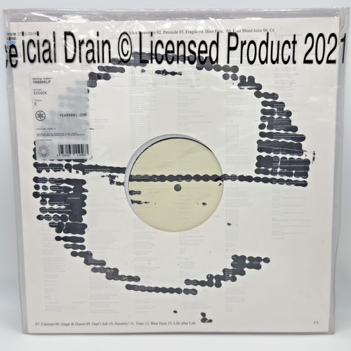 Ecco2K - ℮ e Vinyl LP + Poster + Drain Gang Sticker | SEALED 1st Press Year0001 | eBay
