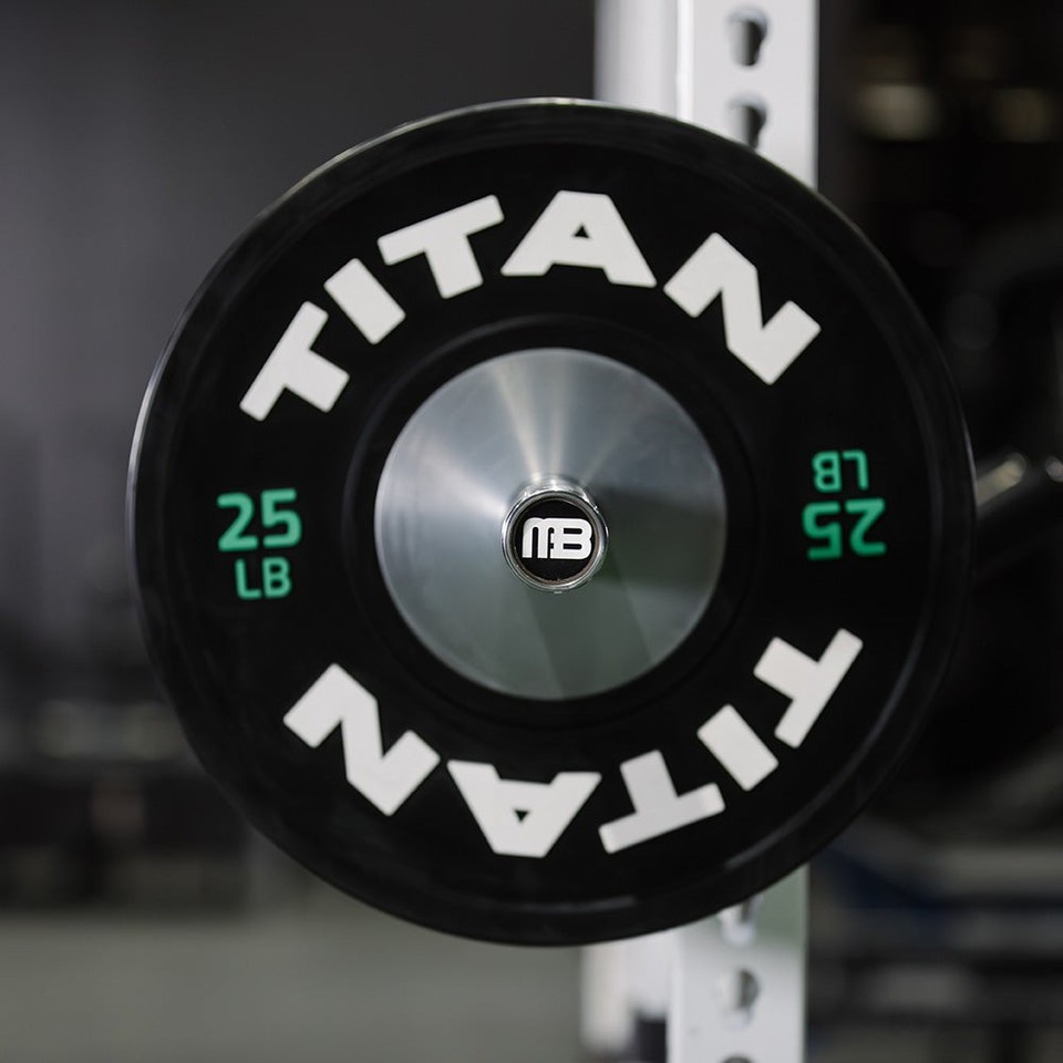 Titan Fitness Marrs-Bar Lite, Cambered Safety Squat Barbell with 45 ...