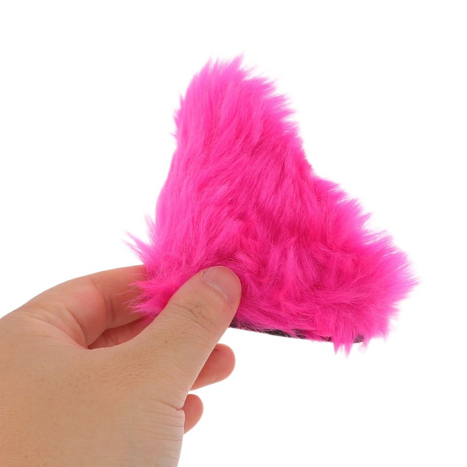 2 Pcs Plush Ears Cute Animal Bike Decoration Cartoon Accessories | eBay ...