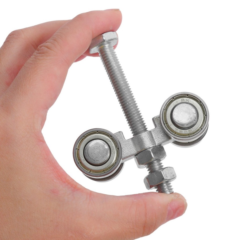 Sliding Door Roller Guide - 4 Wheel Silent Trolley Assembly - Hanging ...