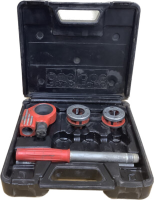 Rothenberger Pipe Threader with 1/2" & 3/4" Dies - Used (9209501) | eBay