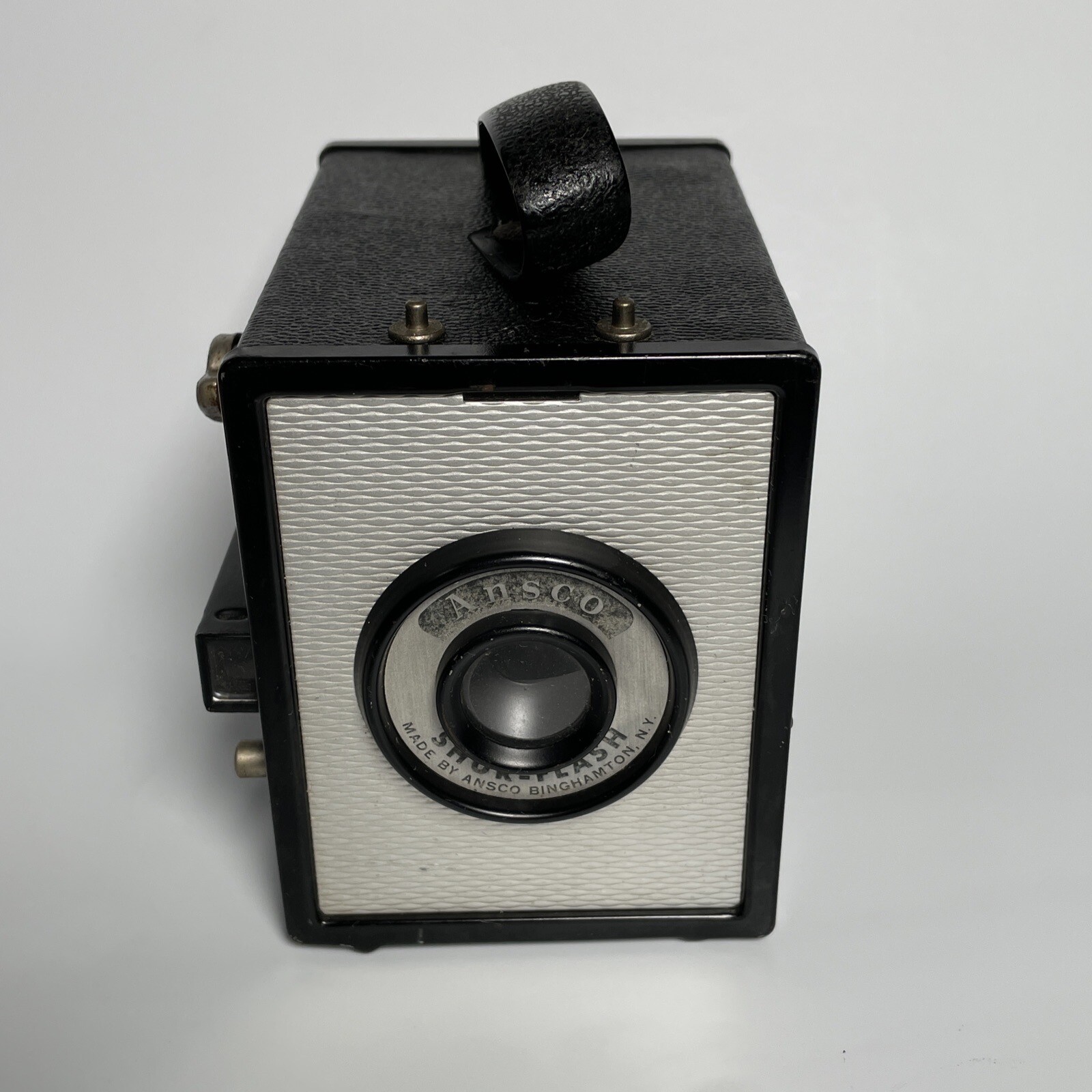 Vintage 1950’s Ansco Shur Flash Box Camera Binghamton New York Art Deco ...