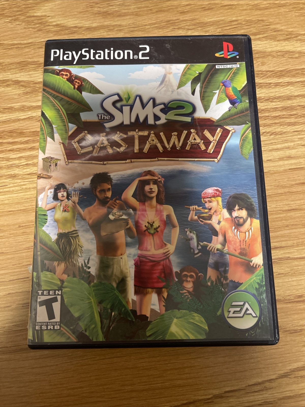 Sims 2: Castaway PS2 (Sony PlayStation 2, 2007) Complete w/ Manual CIB ...