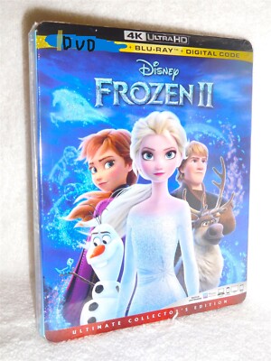 Frozen 2 (Blu-ray/DVD, 2020) Kristen Bell Idina Menzel animated ...