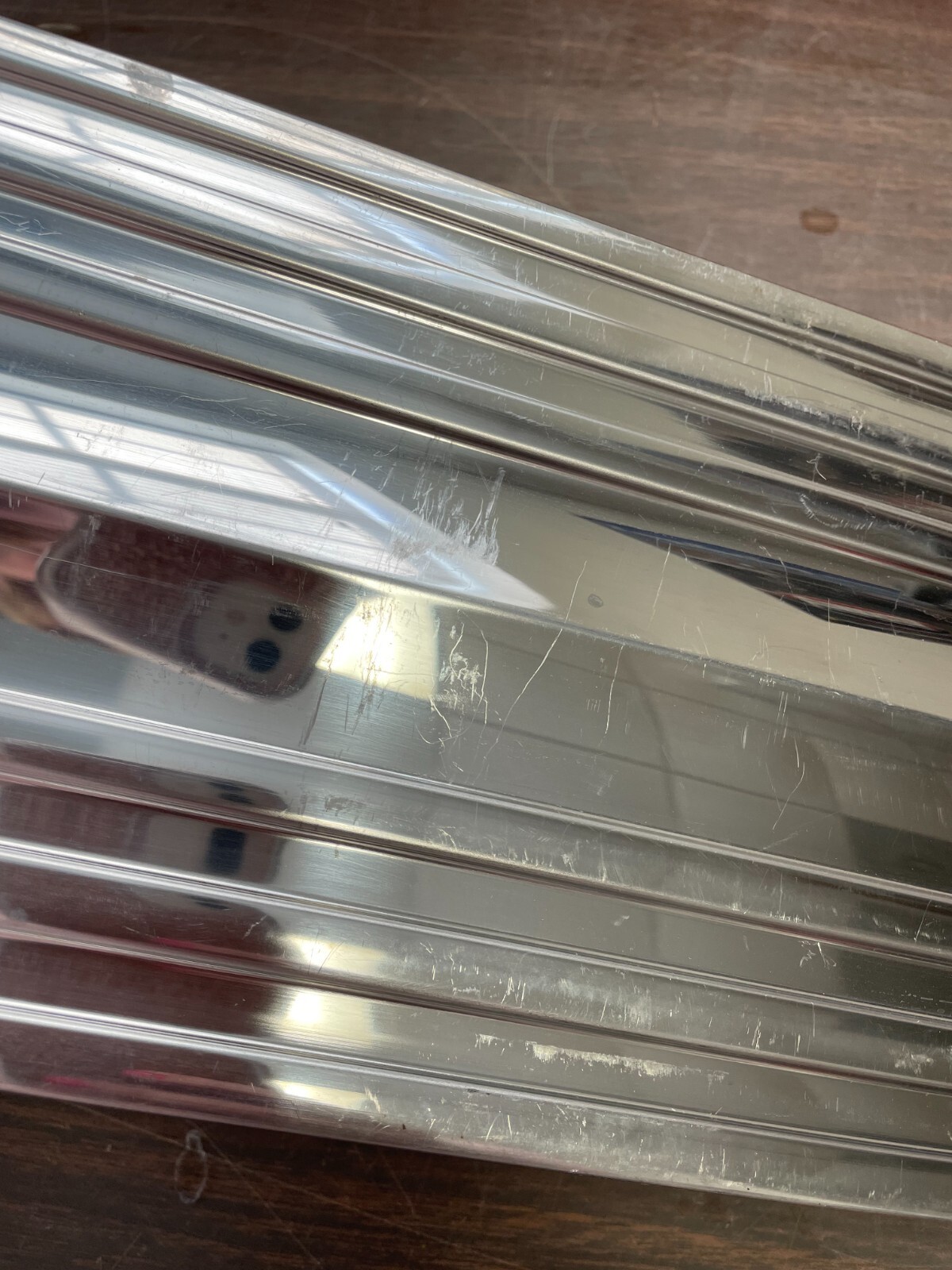 1953 PONTIAC CHIEFTAIN TRUNK WATERFALL TRIM PANEL NOS MOLDING 123 | eBay