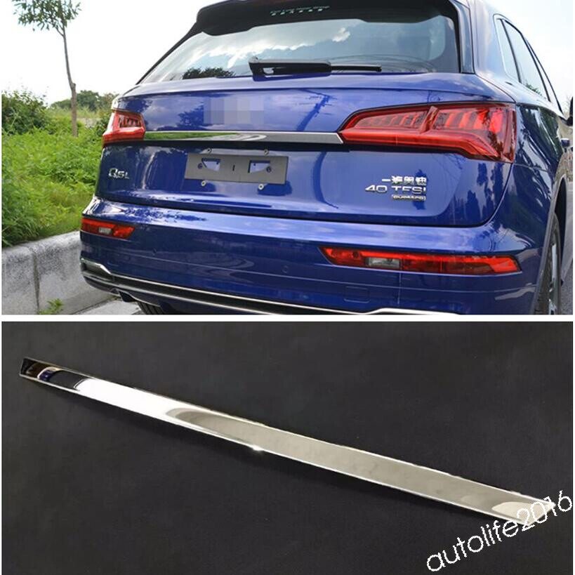 Accessories Rear Tailgate Back Door Strip Bezel Cover Trim For Audi Q5 ...