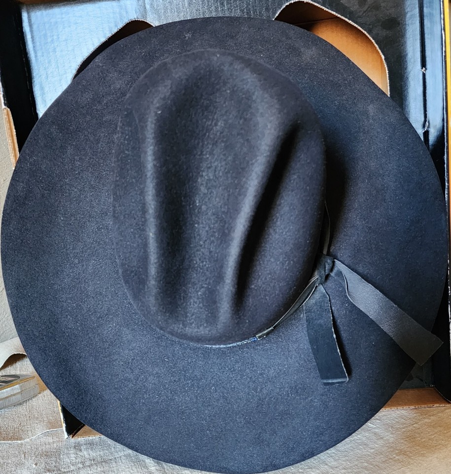 Shorty Caboy Hattery Okc Black 50x Beaver Vintage | eBay