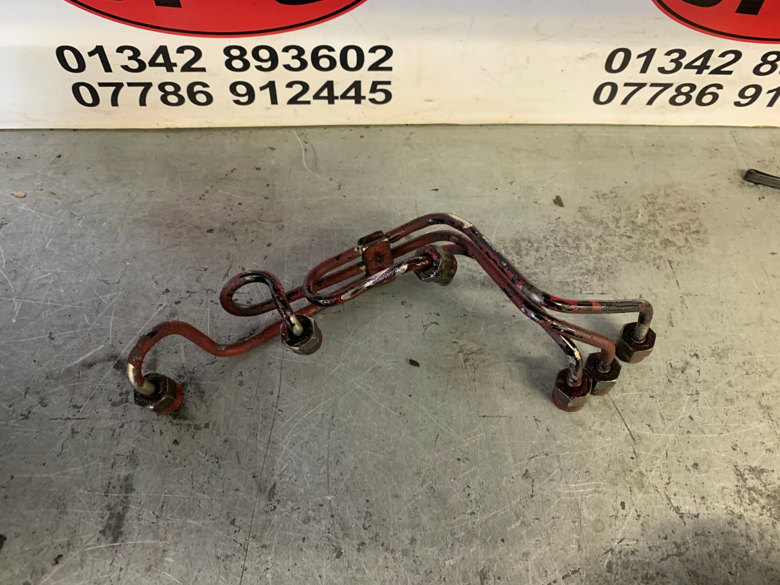 Set of 3x injector pipes X Yanmar 3TNA72 UJ engine / John Deere 755 £40 ...