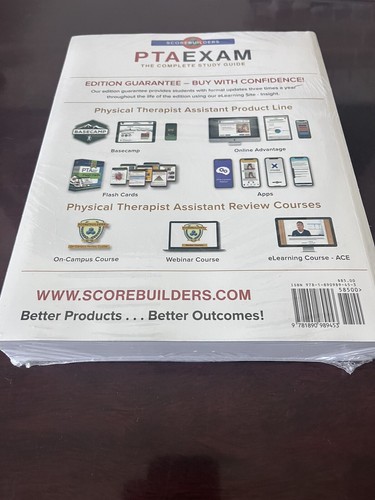 Scorebuilders PTA EXAM The Complete Study Guide: 2022 Edition by Scott M. Giles | eBay