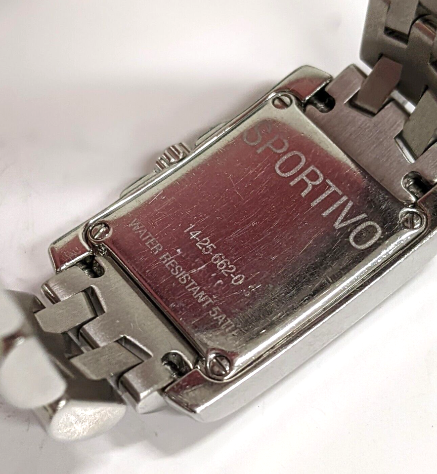 Concord Sportivo Watch MOP Dial Diamonds Steel 27 x 20mm Quartz ...