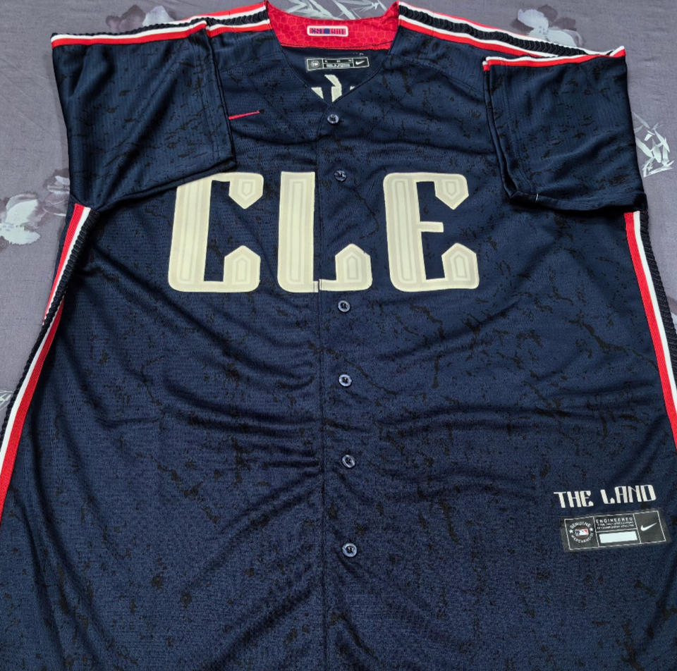 José Ramírez #11 CLE City Navy Cool Base Sewn Stitched Jersey. | eBay