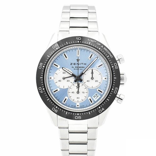 Zenith Chronomaster Sports Yoshida Special Edition Ice Blue Dial Men's ...