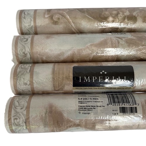 Imperial Wallpaper Border Made In England Classic Elegant Urn Fruit ...