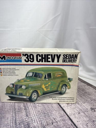 Monogram 2240 1939 Chevy Sedan Delivery 1978 kit 1/24 Model Car ...
