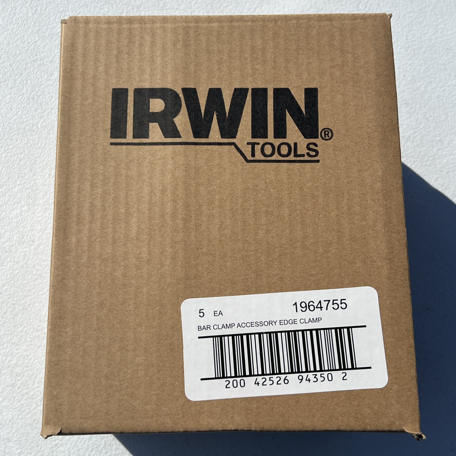 Box of 5 Irwin Quick Grip Edge Clamp For Medium Duty Clamps 1964755 ...