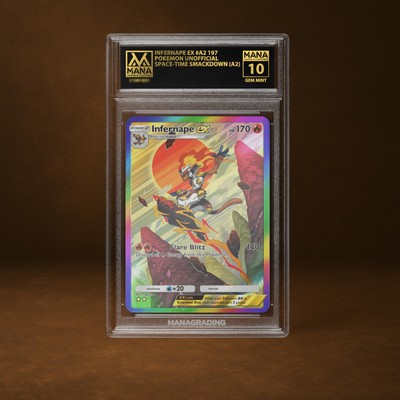 INFERNAPE EX MANA GRADE 10 PSA STACKABLE POKEMON POCKET | eBay