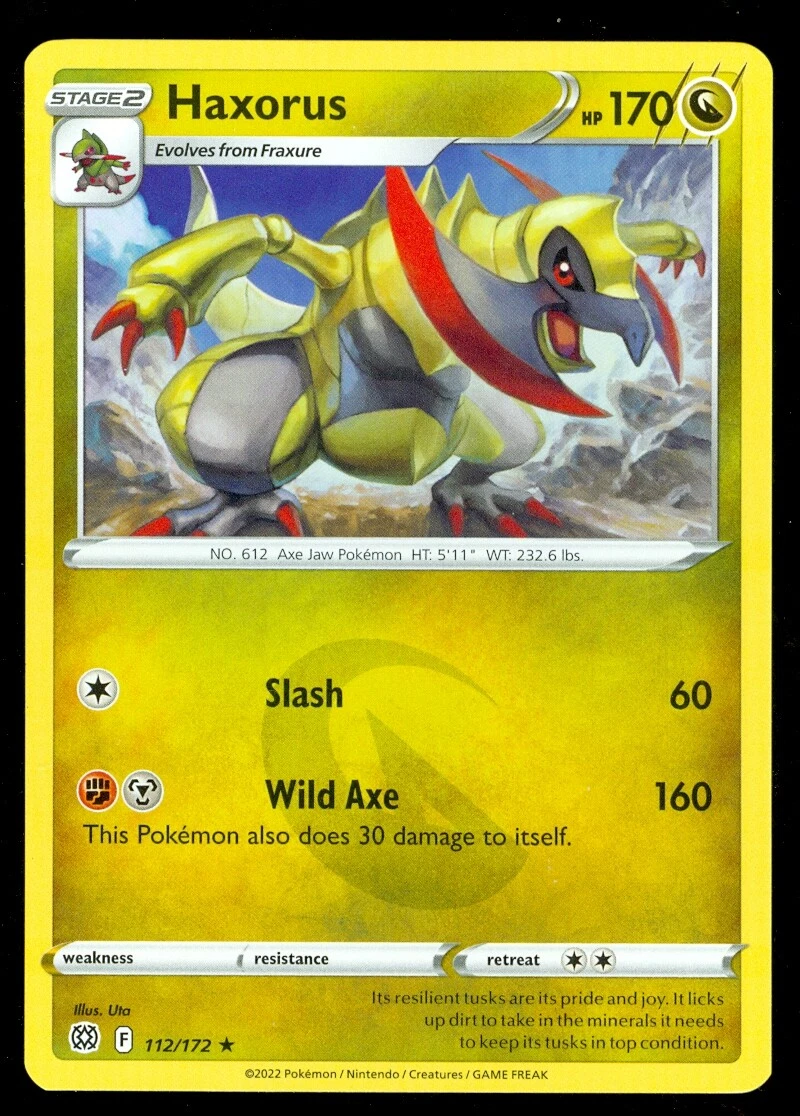 Haxorus Card