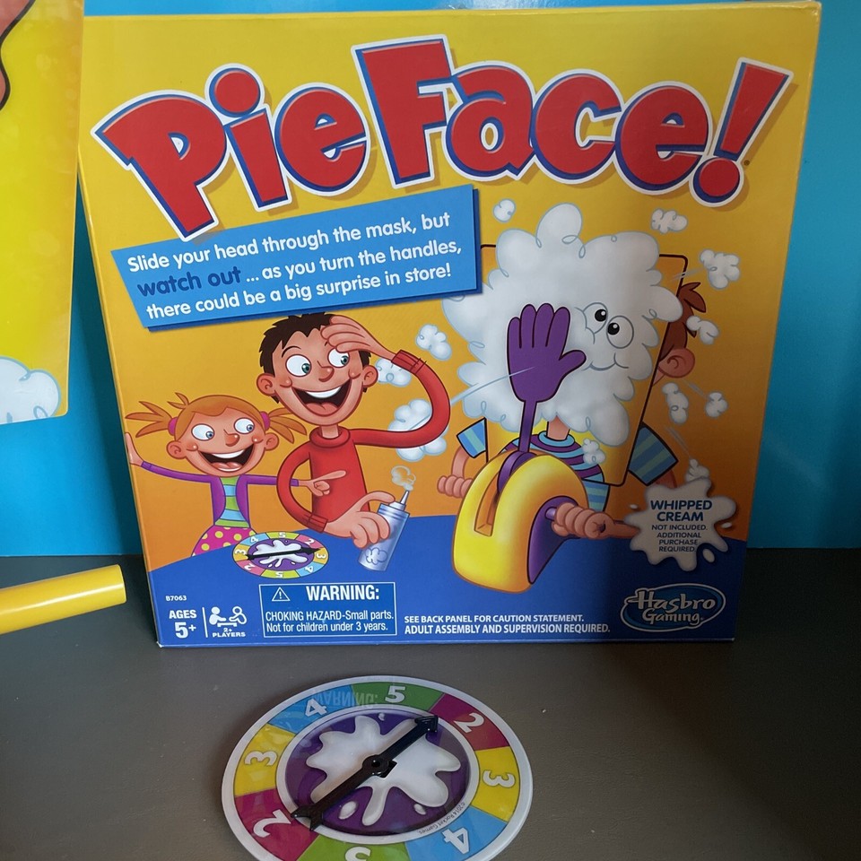 Hasbro Pie Face PieFace Game For Kids Ages 5+ Family Fun | eBay