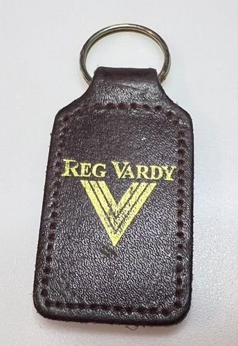 Car Dealers Leather Keyring Reg Vardy 63 x 25 mm | eBay UK