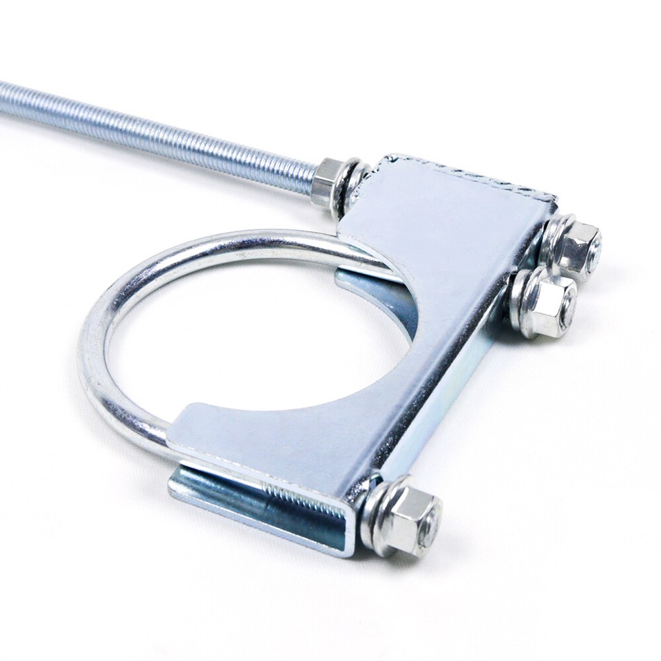 NEW 2.5" Exhaust Clamp With Hanger Fits 2-1/2" Exhaust Pipe Universal ...
