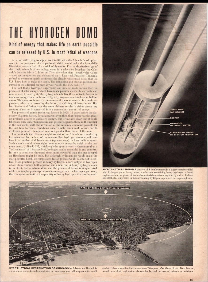 Hydrogen Bomb Cold War Pacific Nuclear Bomb Tests Made It Rain 1,000s