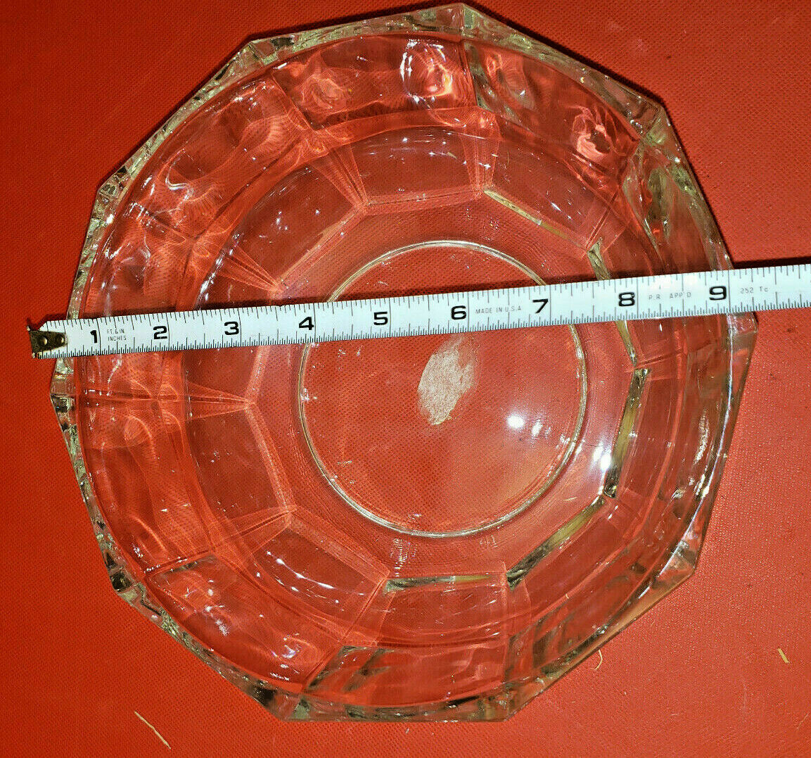 FULL LEAD CRYSTAL 9" BOWL - EXCELLENT CONDITION | eBay