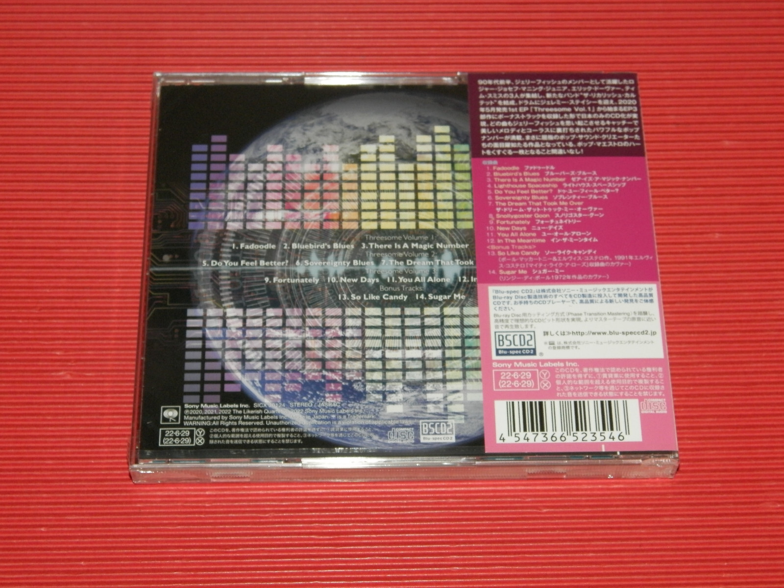 LICKERISH QUARTET FABLES FROM FEARLESS W/ BONUS TRACKS JAPAN BLU-SPEC ...